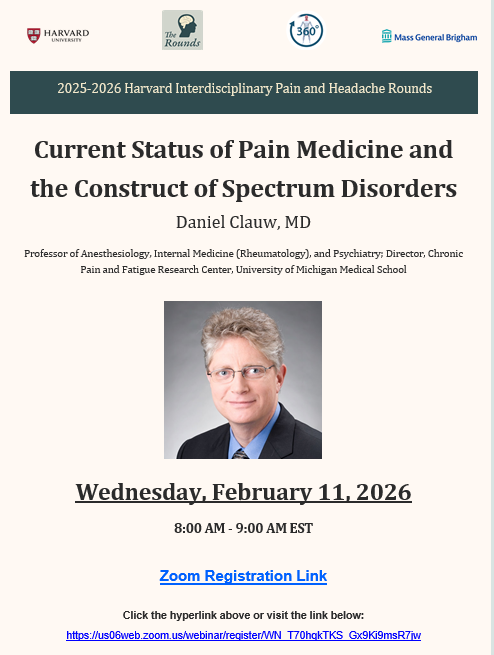 Current Status of Pain Medicine and the Construct of Spectrum Disorders ...